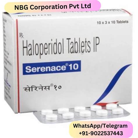Haloperidol Tablets Ip 10 Mg At Rs 84strip In Nagpur Id 2851738574288