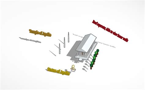 3d Design Ancient Greece Project Tinkercad
