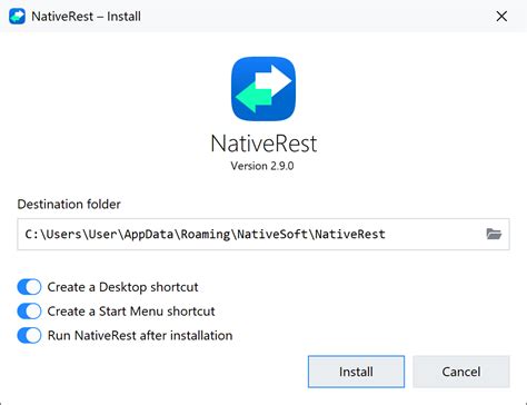 Install Nativerest