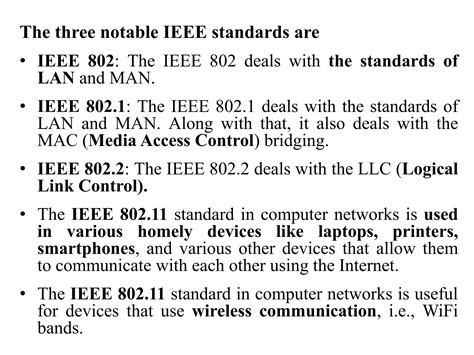 Introduction To IEEE STANDARDS And Its Different Types Pptx