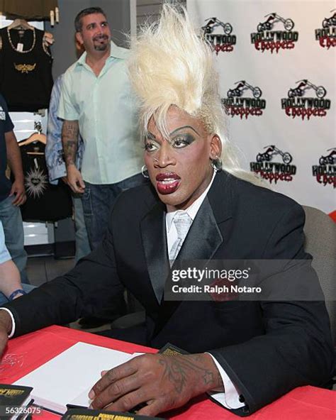 Dennis Rodman Book Signing At Seminole Hard Rock Hotel Photos And