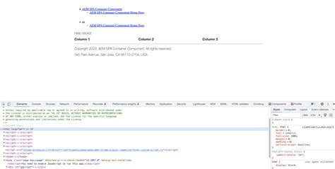 Implementing A Container Component Column Control In Aem Spa React