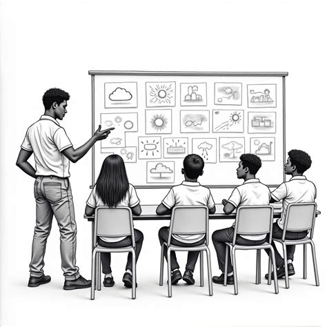 Class Presentation With Weather Diagrams Stable Diffusion Online