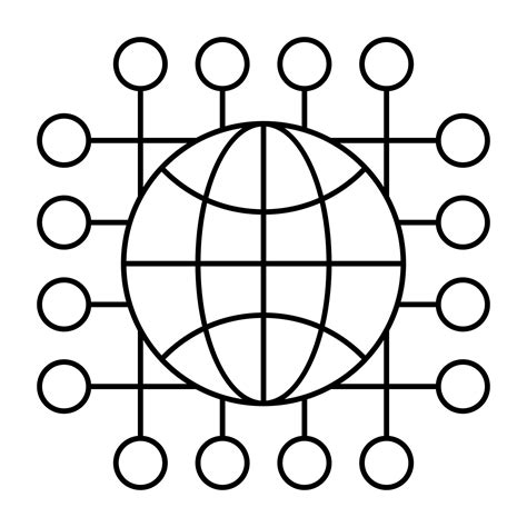 Editable Design Icon Of Global Network 13018771 Vector Art At Vecteezy