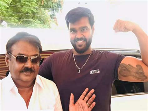 Vijayakanths Son Shanmuga Pandian Latest Click Goes Viral