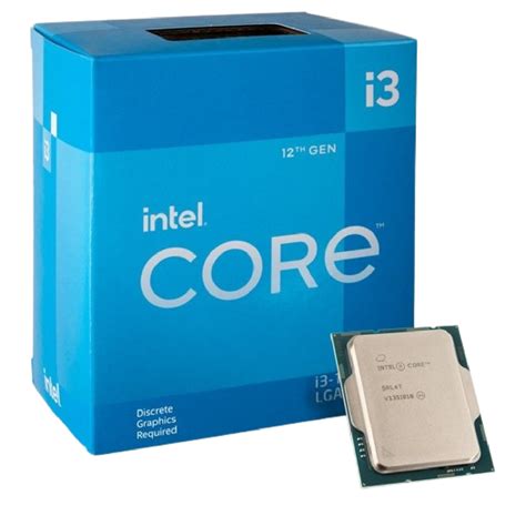 Intel Core I3 12100f Processor The Techu Store