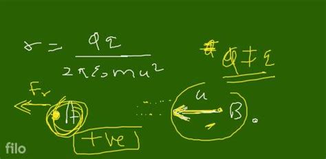 In The Last Question The Two Particles A And B Are Initially Held At A D