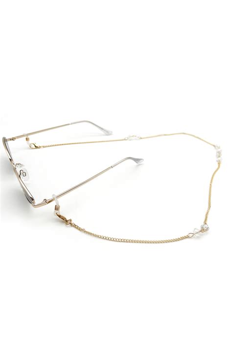 Beaded Gold Glasses Chain Buy Fashion Wholesale In The Uk