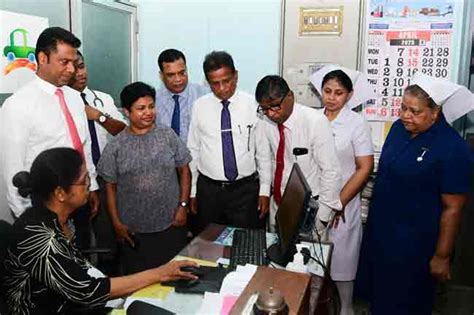 රජයේ රෝහල් පද්ධතිය ඩිජිටල් කිරීමට අවධානය