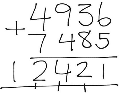 ww2 maths 3and4 digit formal column addition methods ks2 year 5and6