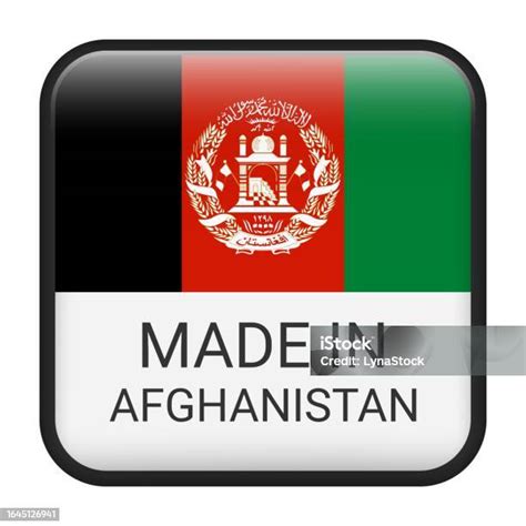 아프가니스탄 배지 벡터로 제작되었습니다 별과 국기가있는 스티커 흰색 배경에 고립 된 표지판 개념 기호에 대한 스톡 벡터 아트 및 기타 이미지 Istock