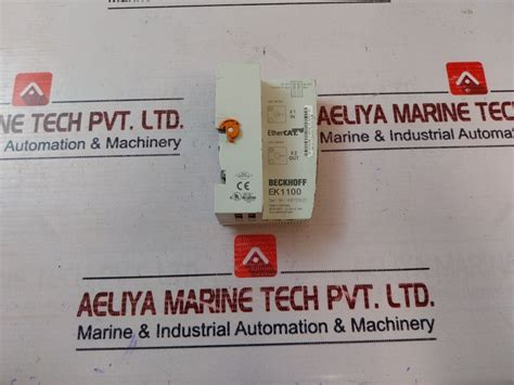 Beckhoff Ek1100 Oupler Ethercat Terminals Aeliya Marine