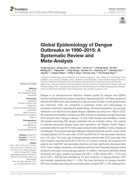 Guo Et Al 2017 Pdf Public Health Microbiology