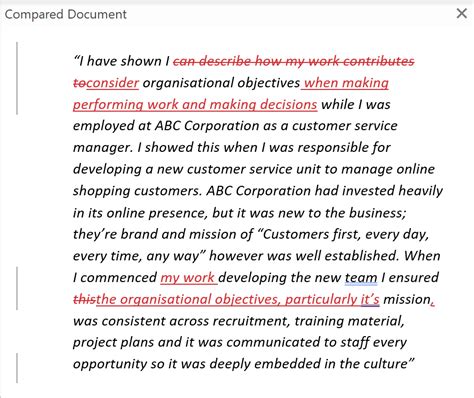 Modifying Old Selection Criteria Responses For New Criteria Criterial