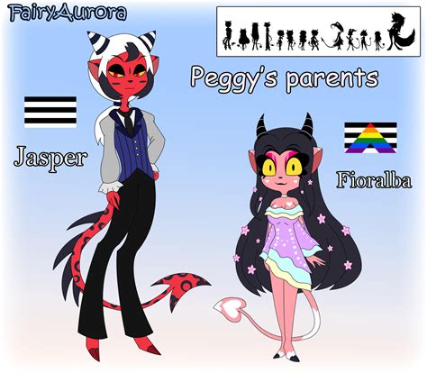 Helluva Boss Ocs Jasper And Fioralba By Fairyaurora On Deviantart