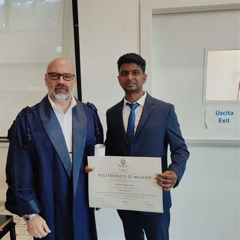 Yokesh Rajendran Su Linkedin Polimi Laureamagistrale