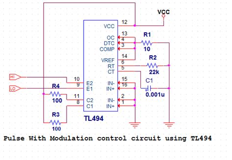 Pwm Inverter Circuit Diagram Using Tl494 48 Off