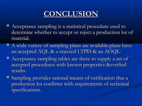 3 Acceptance Sampling Ppt