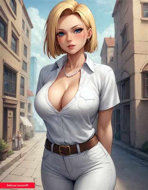 Android 18 City By Davesdx On Deviantart