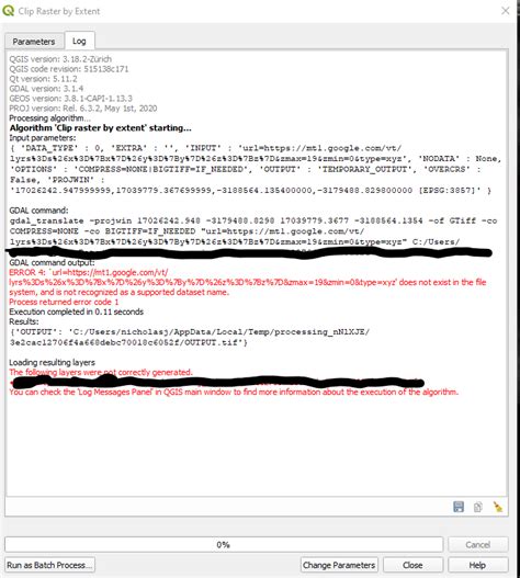 Anyone Know How To Fix This Issue With Qgis Using Incorrect Urls For Clipping Rqgis