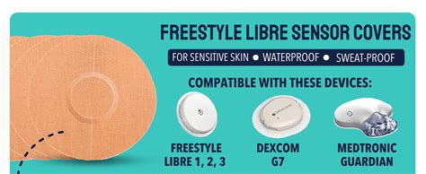 Type Strong 20 Pack Tan Freestyle Libre 3 Adhesive Patches