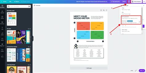 Canva Save As Template