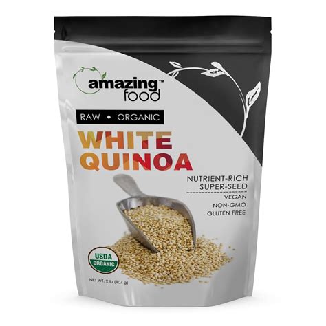 Amazing Food White Quinoa 2 Lb 907 G Usda Certified