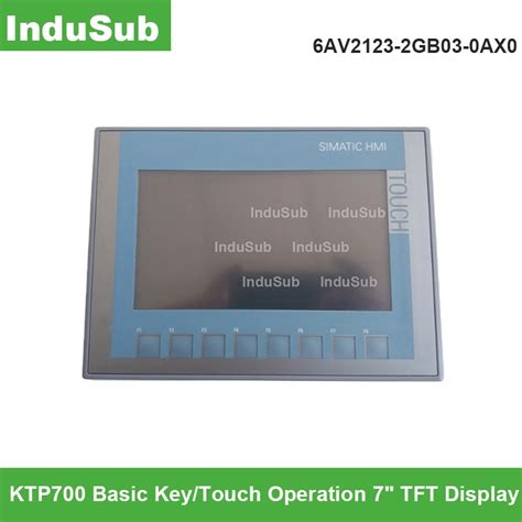 Yy 6av21232gb030ax0 Simatic Hmi Basic Panel Ktp700 Basic Keytouch