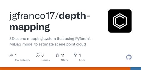 Github Jgfranco Depth Mapping D Scene Mapping System That Using Pytorch S Midas Model To