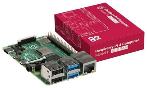 Raspberry Pi Model B RA Retail GB RAM Broadcom BCM Quad Core Cortex A ARM V