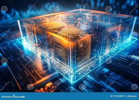 Generic Information Technology Or Artificial Intelligence Concept
