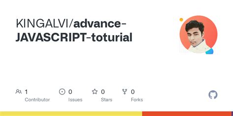 Github Kingalviadvance Javascript Toturial