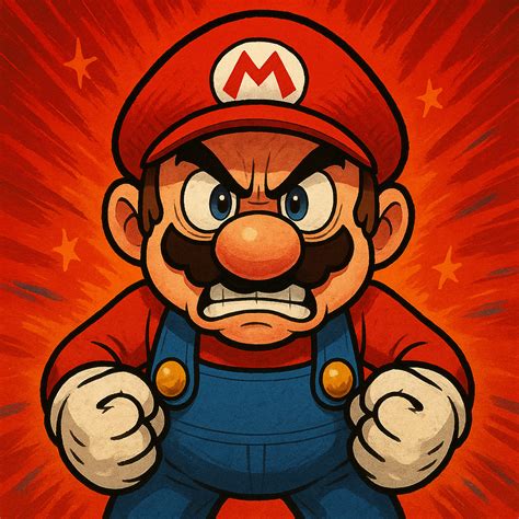 Mario Is Furious By Mrclemgaming On Deviantart
