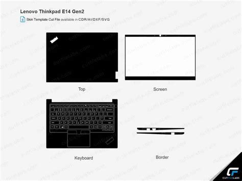 Lenovo Thinkpad P Gen Cut File Template Cut File Labs
