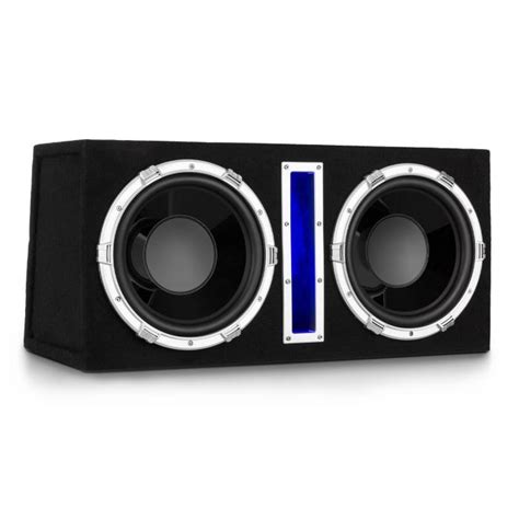 Basswaver X12L aktiver Auto-Subwoofer 2 x 30cm (12") 2100Wmax. LED
