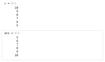 How To Inverse A Vector In MATLAB GeeksforGeeks