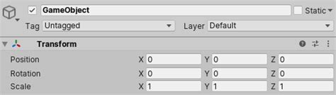 Usando Components Unity Manual