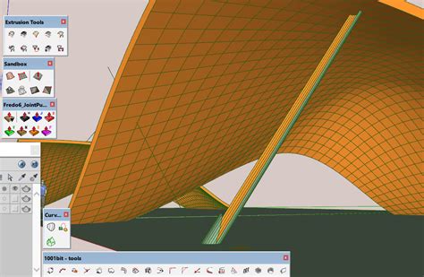 Extruding Edges By Vector To Object Failed Extensions Sketchup Community