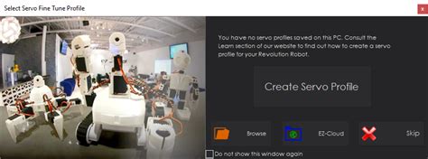 Setting Up ARC Software EZ Robot