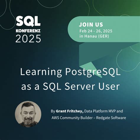 sql konferenz on linkedin sqlkonferenz sqlserver postgresql