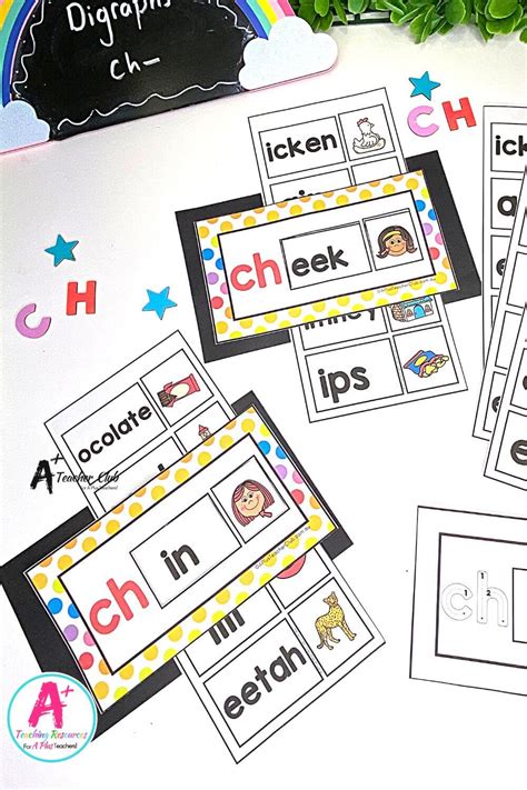 Ch Digraph Activities A Plus Teacher Club