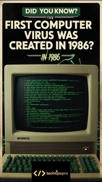 Did You Know The First Computer Virus Was Created In 1986 Youtube