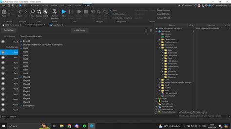 Collision Groups Not Functioning Correctly Scripting Support