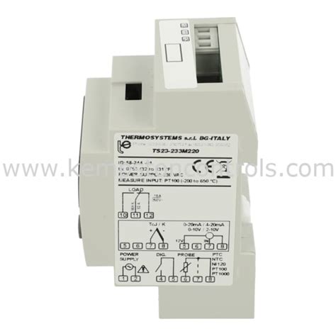 Thermosystems Ts23 233 M 220 Thermosystems Digital Thermostat 1 Output Universal 230vac