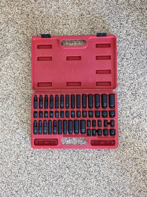 Lot K46 Sunex Tool Set 14 Dr Master Impact Socket Set 48 Piece Complete Sydney Lane Estate