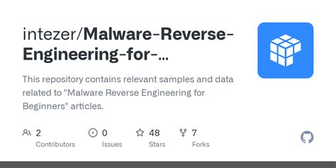 GitHub Intezer Malware Reverse Engineering For Beginners This Repository Contains Relevant
