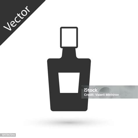 흰색 배경에 격리 된 회색 테킬라 병 아이콘 멕시코 알코올 음료 벡터 감귤류 과일에 대한 스톡 벡터 아트 및 기타 이미지 감귤류 과일 고풍스런 과일 Istock