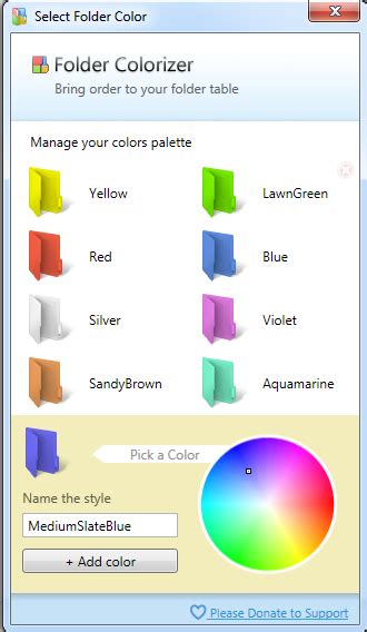 Folder Colorizer Change Icon Color Of Any Folder In Windows
