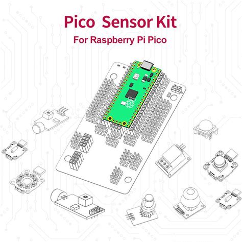【new Product】 Sensor Kit For Micropython Learning And Rp2040