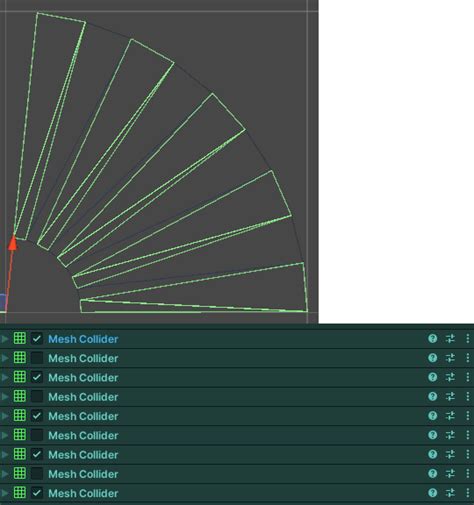 Ray Cast Do Not Intercept Concave Objects Runity2d